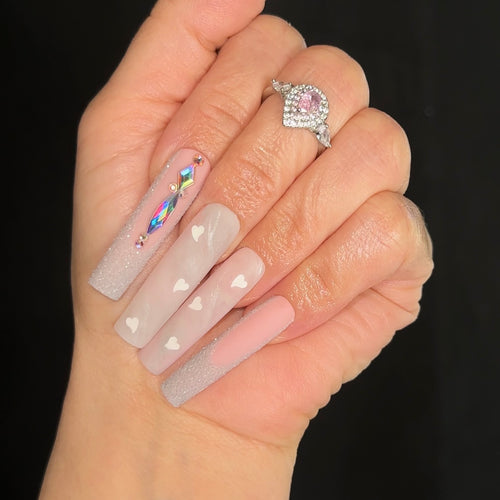 Custom Press On Nails , Shimmering Body Oils , Body Scrubs – THE JEMZ ...